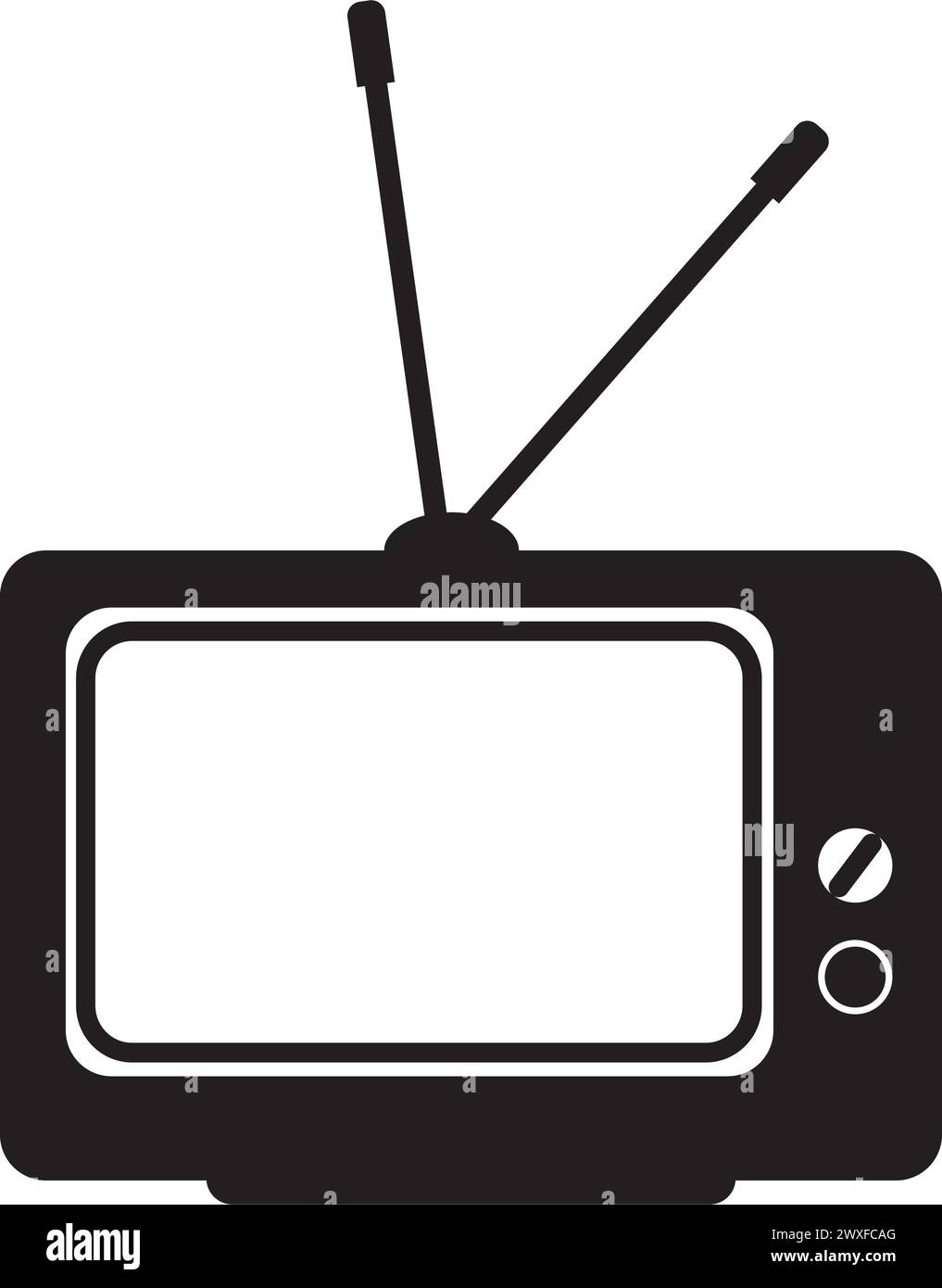 The Illustration of TV logo Stock Vector Image & Art - Alamy