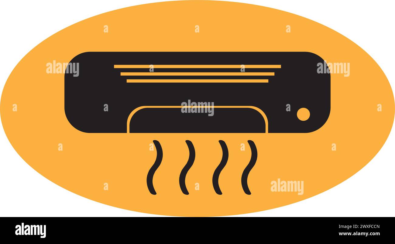 air conditioner icon vector illustration symbol design Stock Vector ...