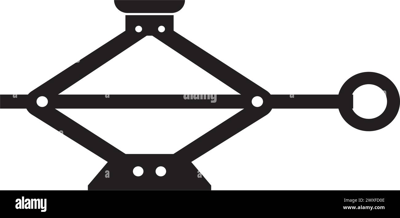 car jack icon vector illustration logo design Stock Vector Image & Art ...