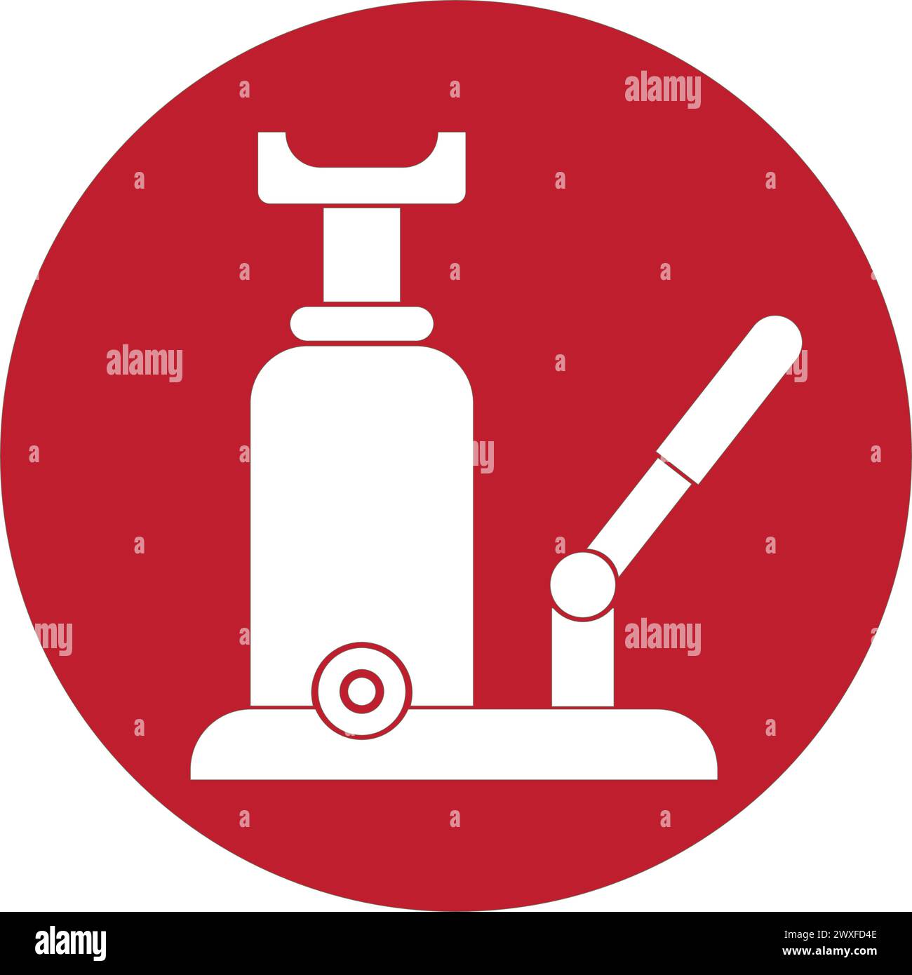 car jack icon vector illustration logo design Stock Vector Image & Art ...