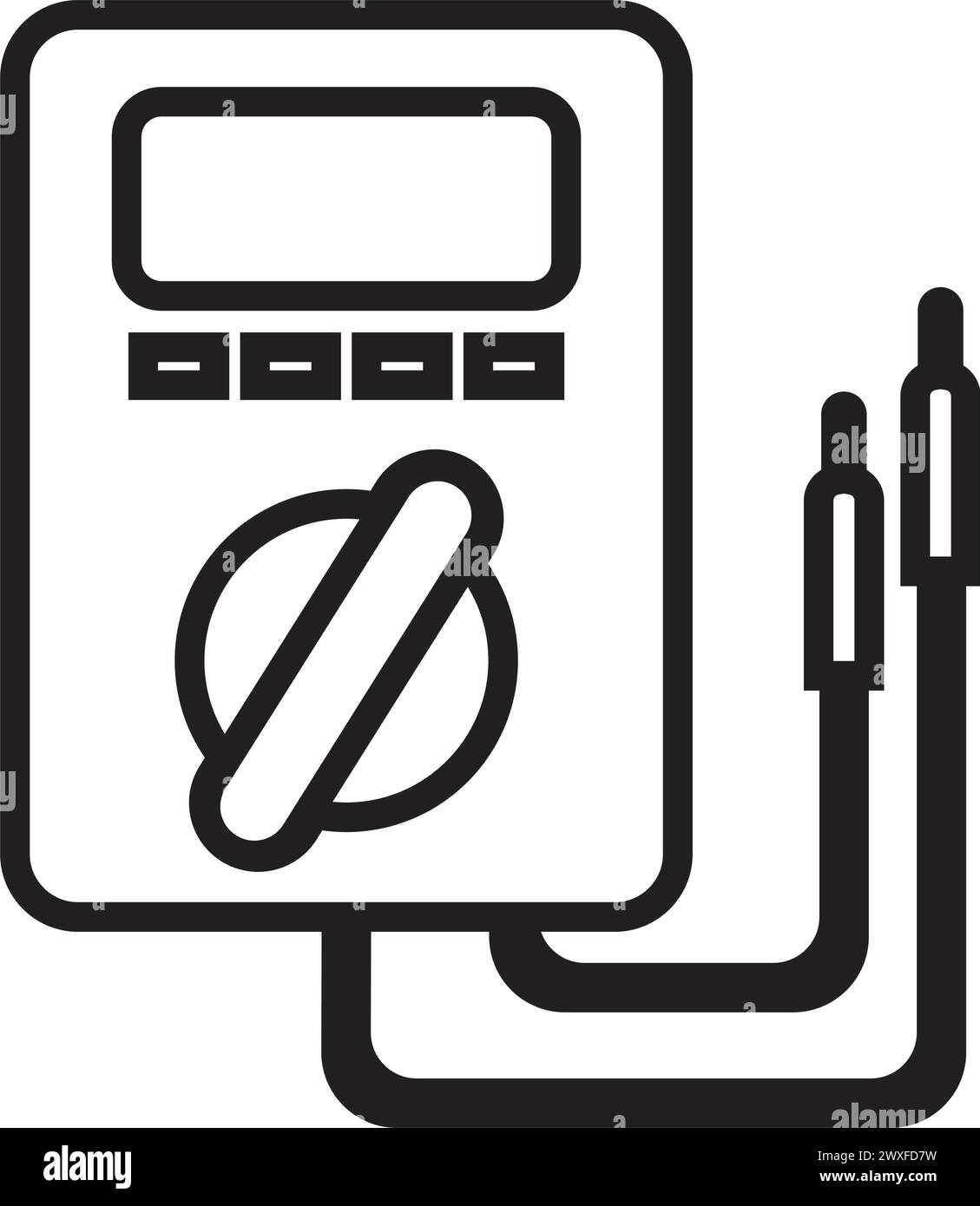 digital multimeter icon vector illustration logo design Stock Vector ... digital multimeter icon vector illustration logo design Stock Vector ...