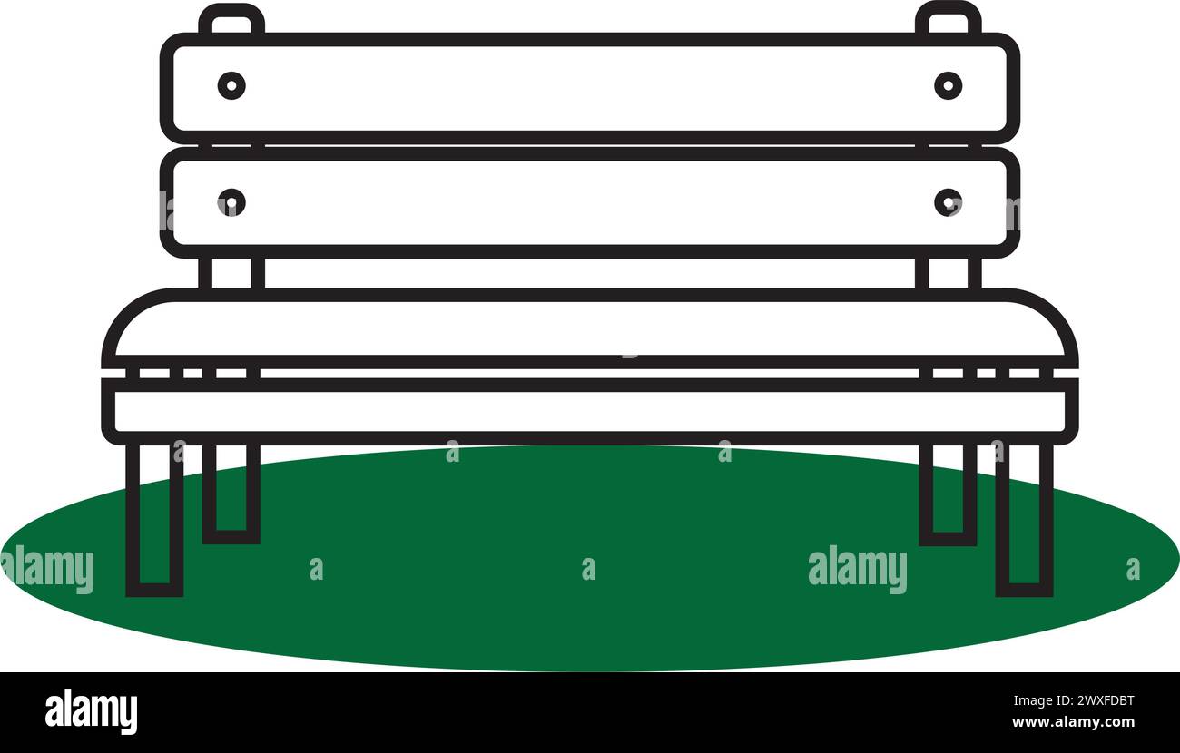garden chair icon vector illustration symbol design Stock Vector Image ...
