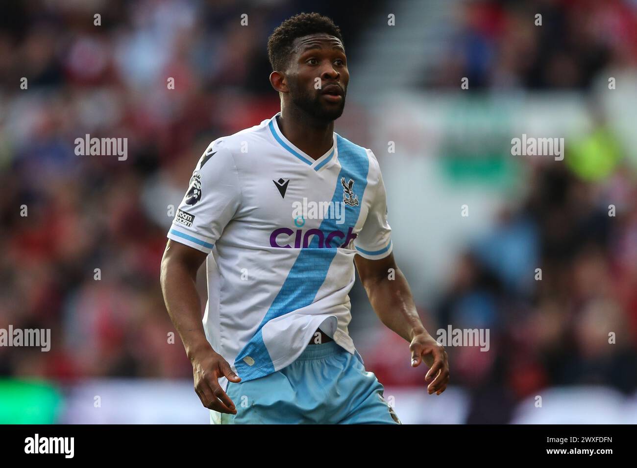 Jefferson Lerma of Crystal Palace during the Premier League match ...