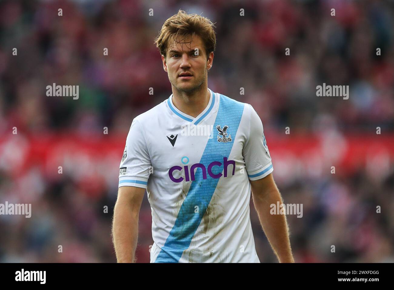 Joachim Andersen of Crystal Palace during the Premier League match ...