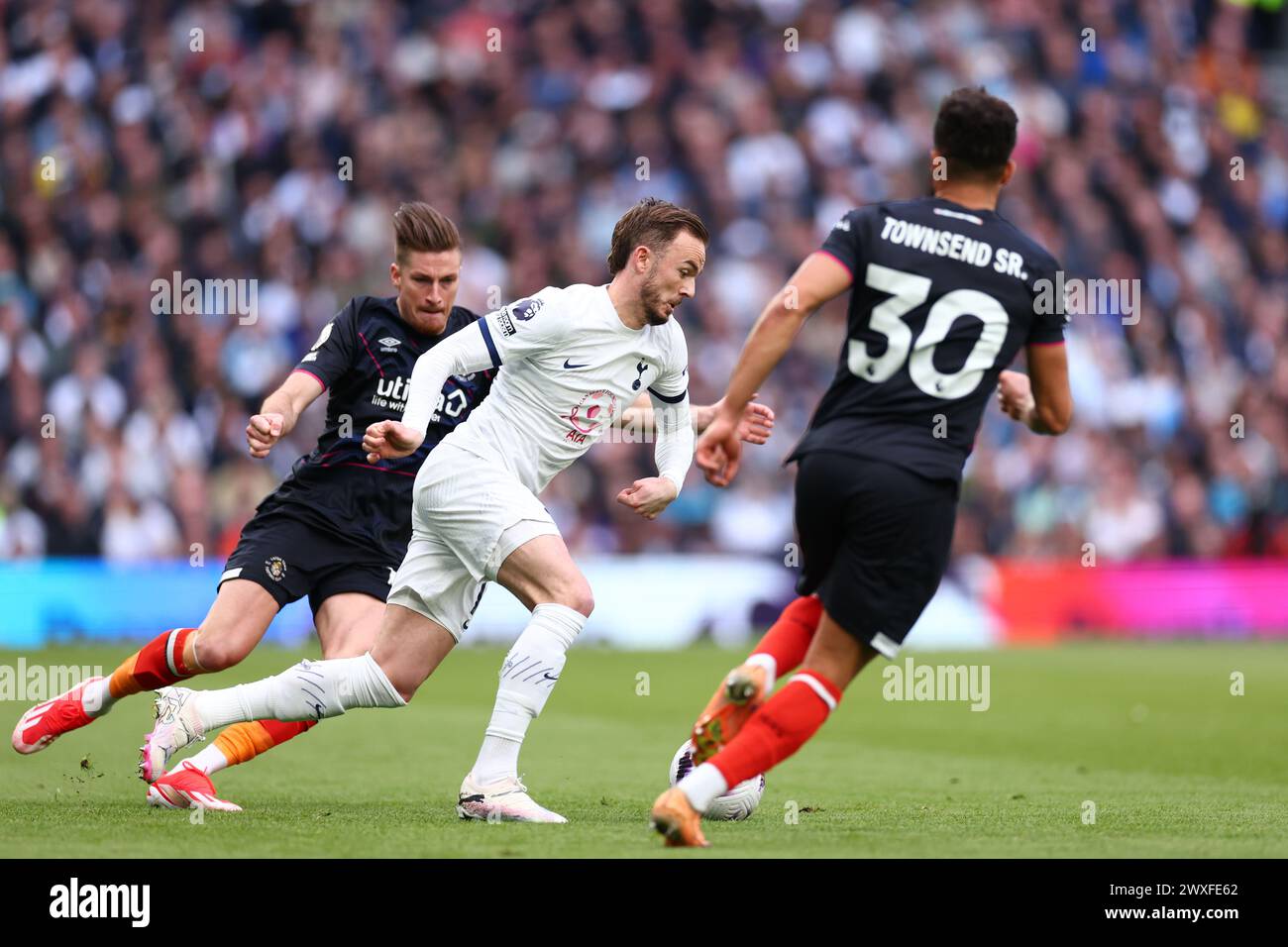 Tottenham Hotspur Stadium, London, UK. 30th Mar, 2024. Premier League ...