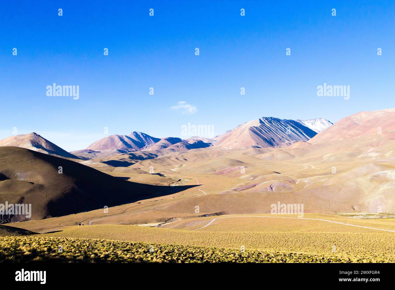 Bolivian mountains landscape,Bolivia.Andean plateau view Stock Photo - Alamy