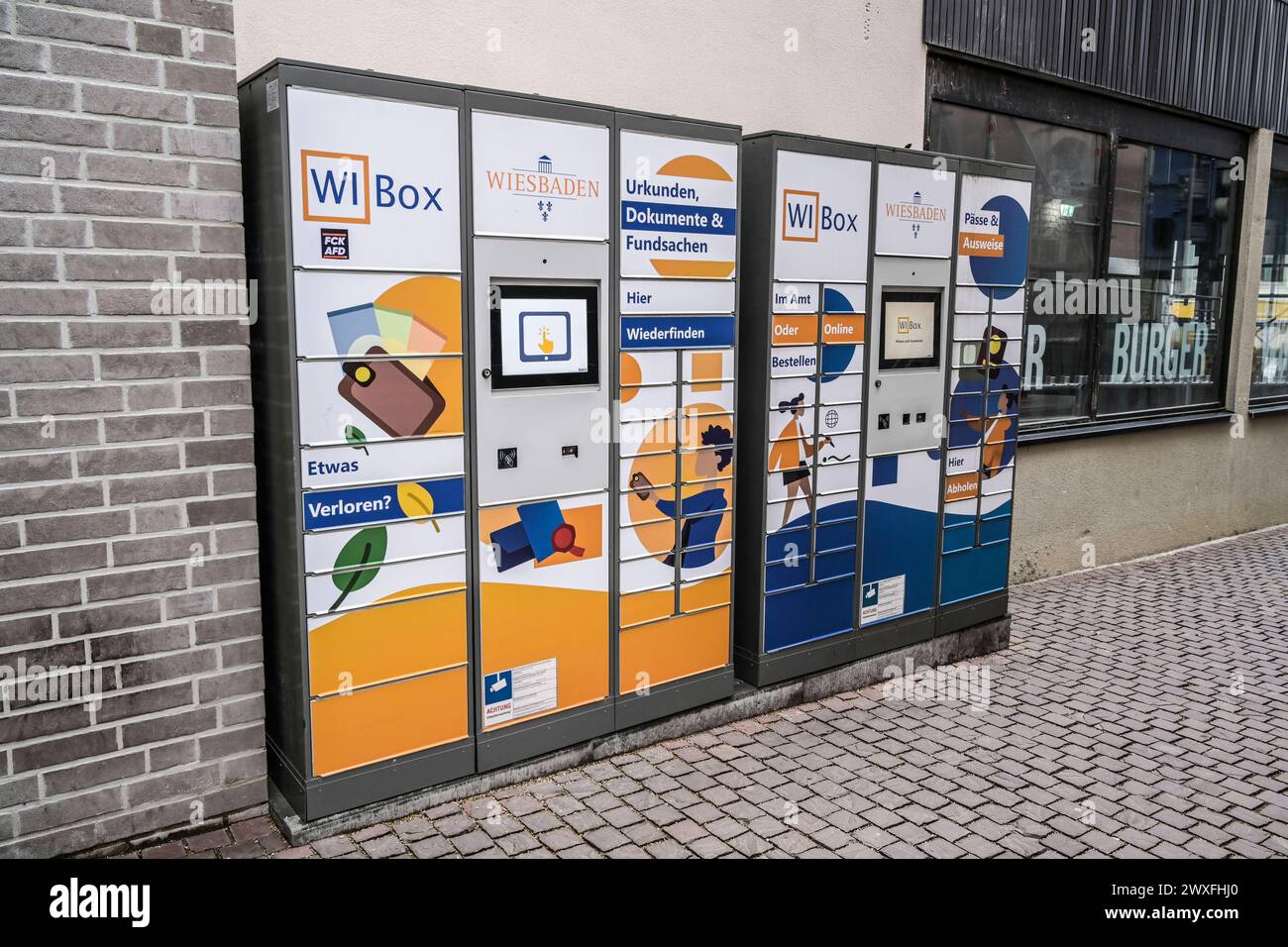 Bürgerbüro Marktstraße, WI-Box für Urkunden, Fundsachen und Dokumente, Wiesbaden, Hessen ...