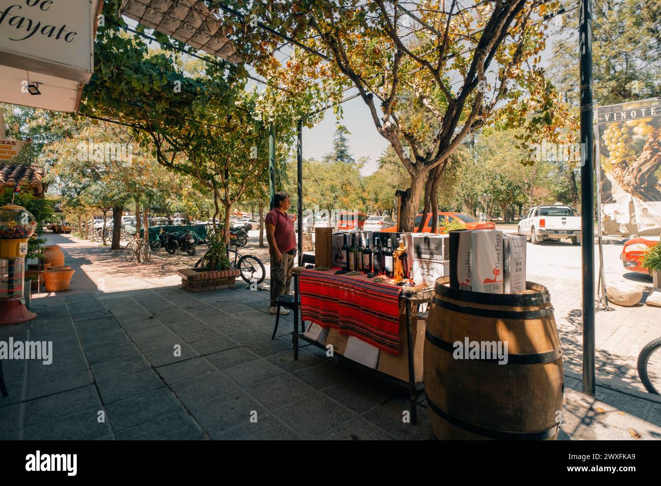souvenir shops in Cafayate, argentina - feb 2th 2024. High quality photo Stock Photo - Alamy