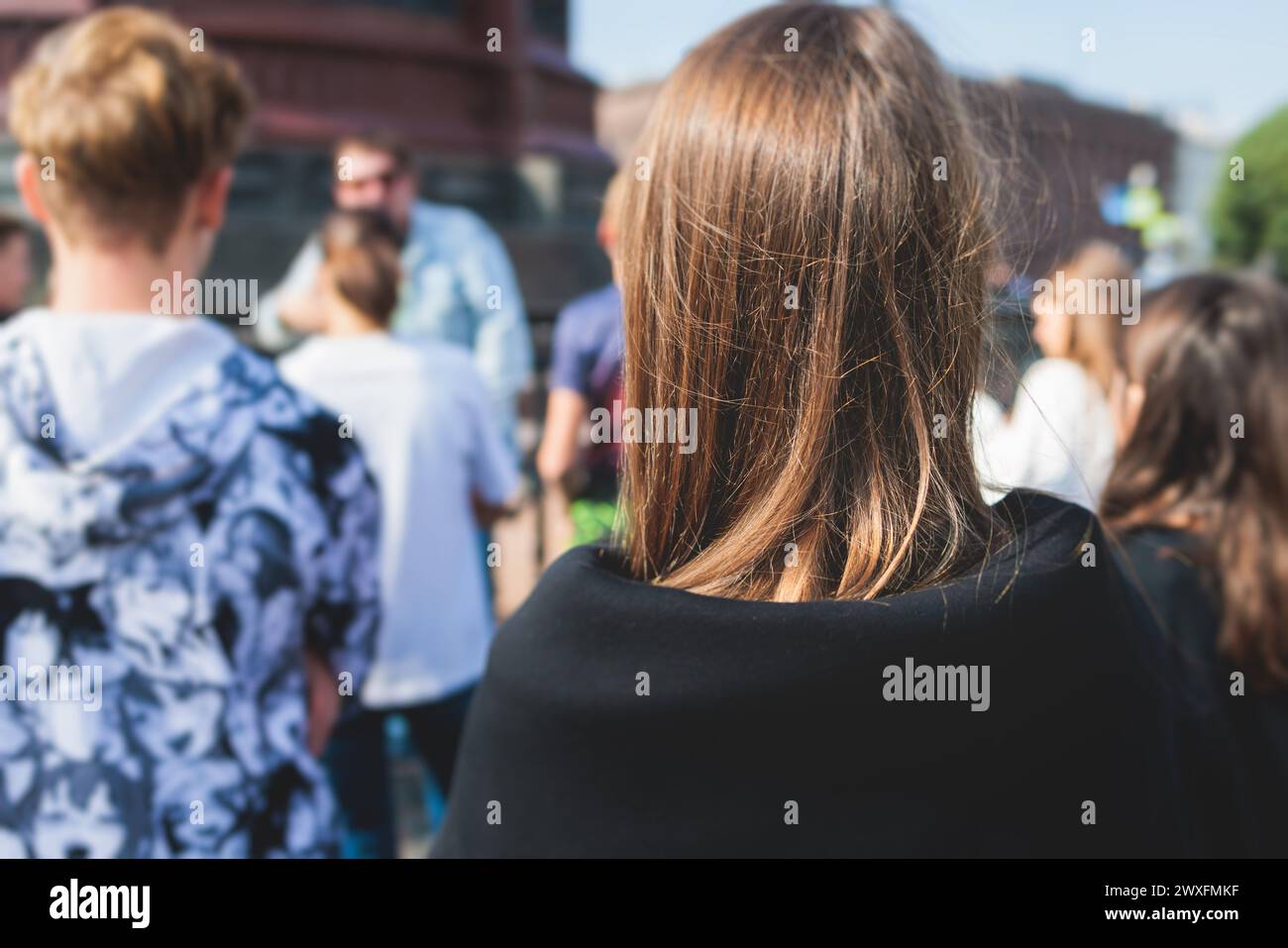 Children group trip map hi-res stock photography and images - Alamy