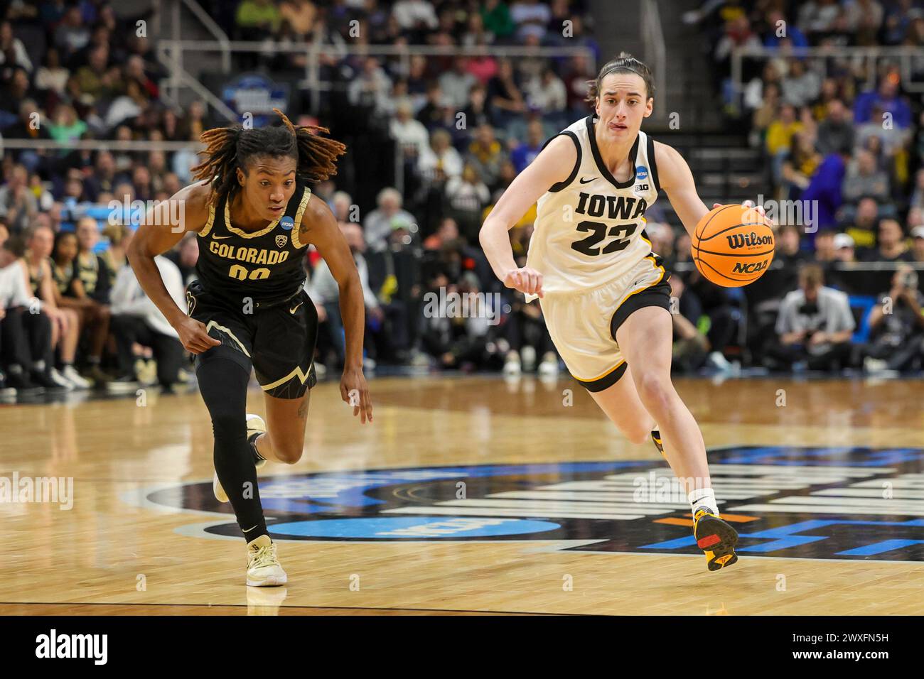 Albany, New York, USA. 30th Mar, 2024. Iowa guard CAITLIN CLARK (22 ...