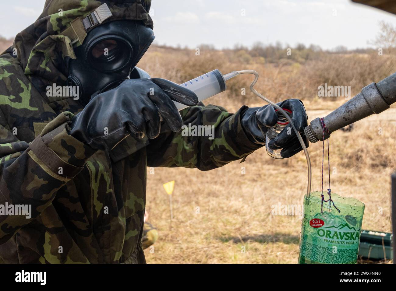 Radioactive suit hazmat suit hi-res stock photography and images - Alamy