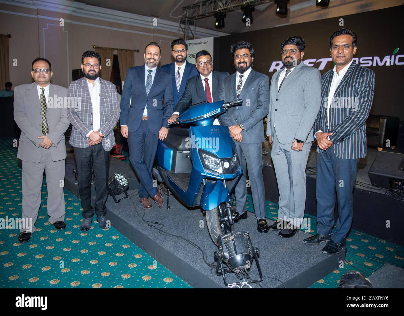 March 29, 2024, Kolkata, West Bengal, India: Raft Motors under Cosmic ...