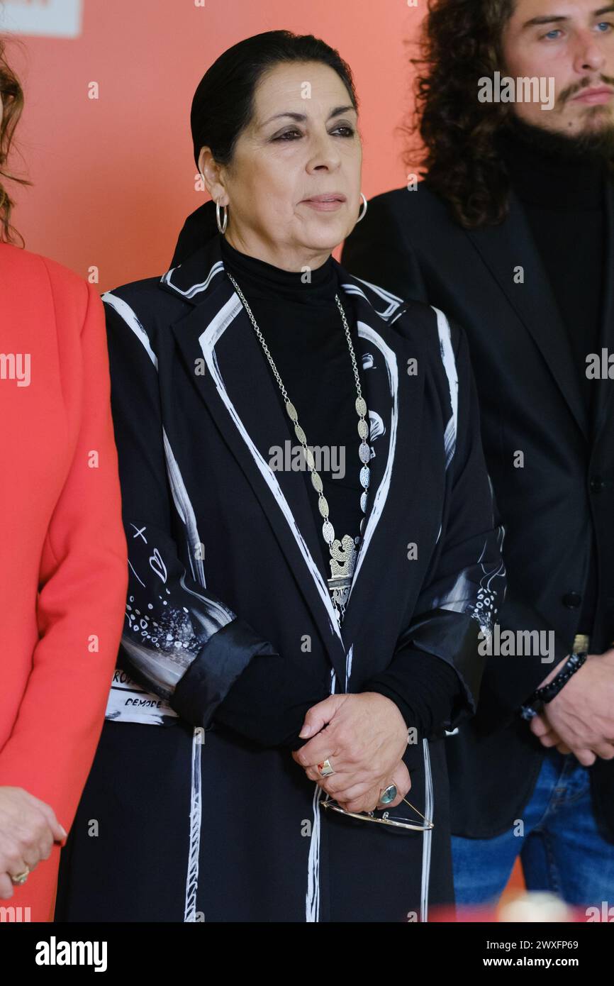 Aurora carbonell at the ceremony of bequeathing the enrique more hi-res ...