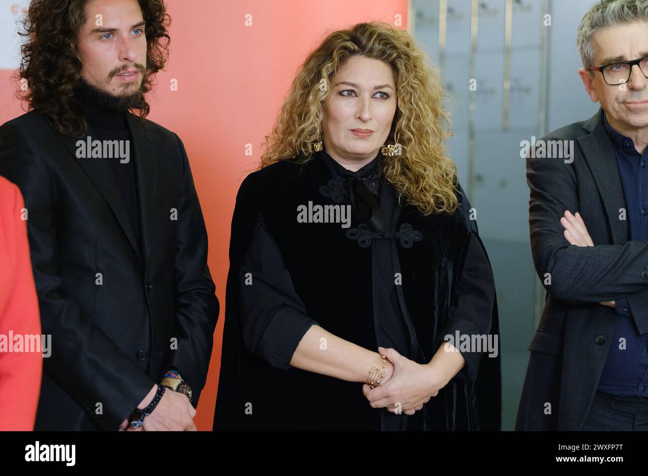 Estrella morente at the ceremony of bequeathing the enrique more hi-res ...