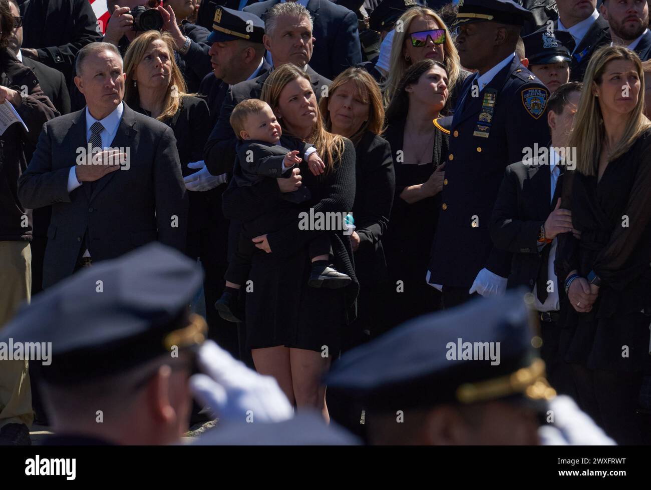 New York, New York, USA. 30th Mar, 2024. Stephanie Diller, wife of ...