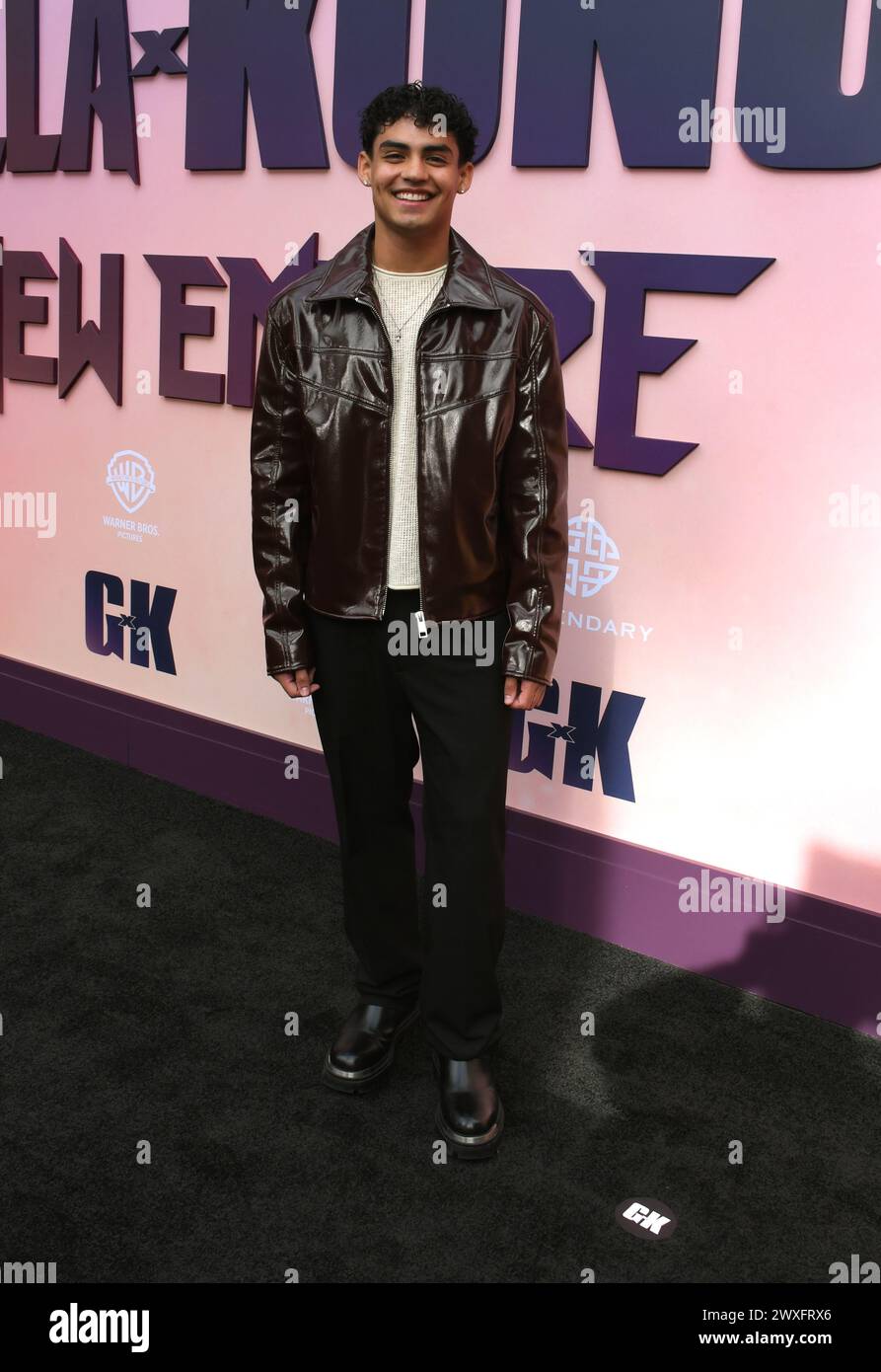 Hollywood, California, USA 25th March 2024 Alejandro Rosario attends ...