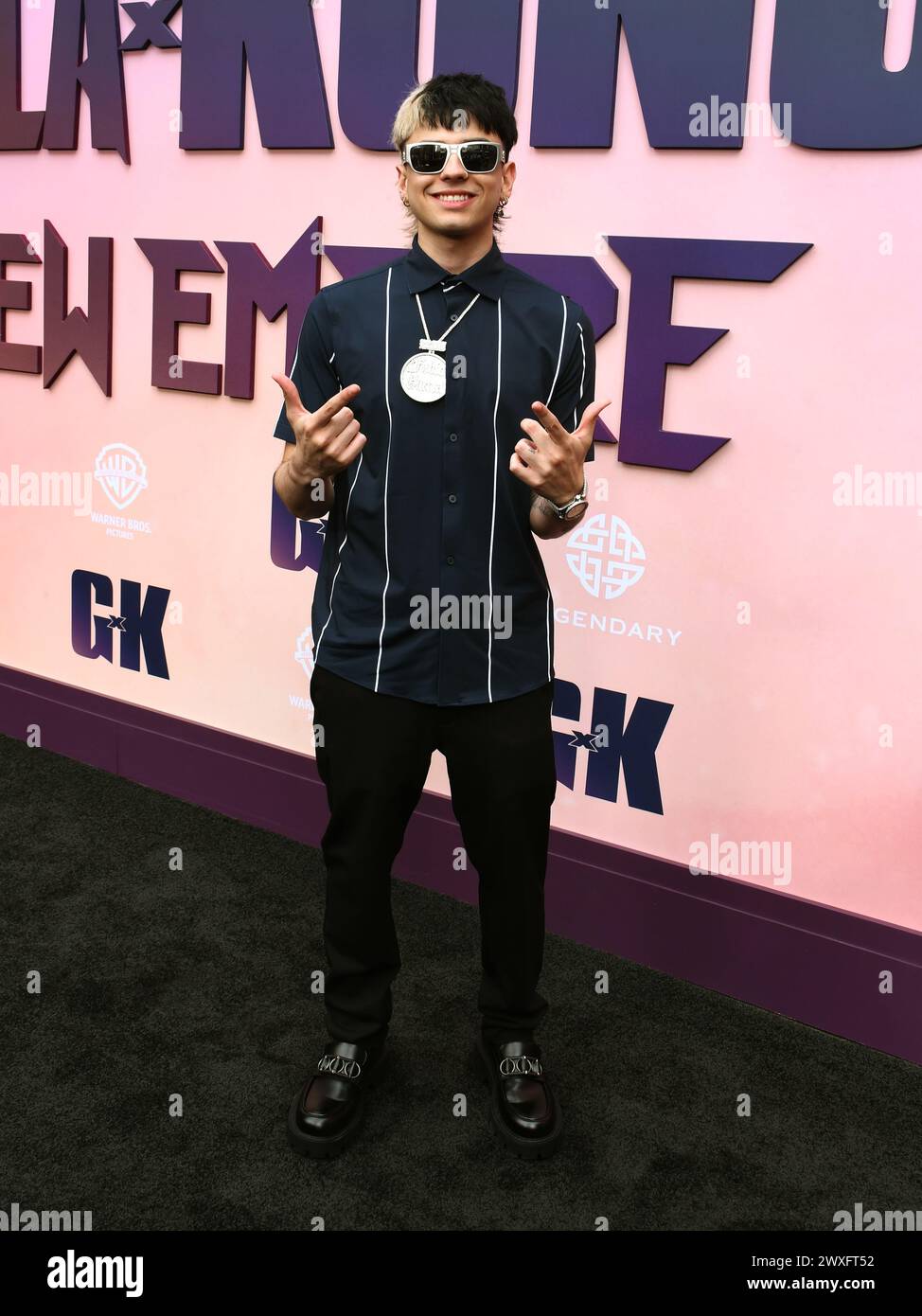 Hollywood, California, USA 25th March 2024 Singer Fabio Guerra attends ...