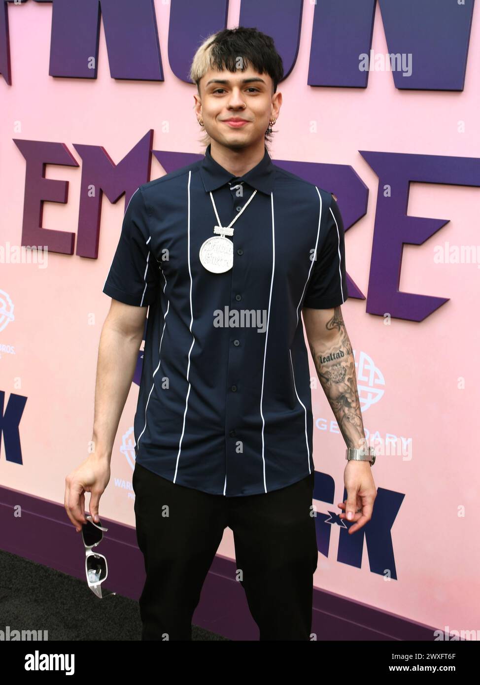 Hollywood, California, USA 25th March 2024 Singer Fabio Guerra attends ...