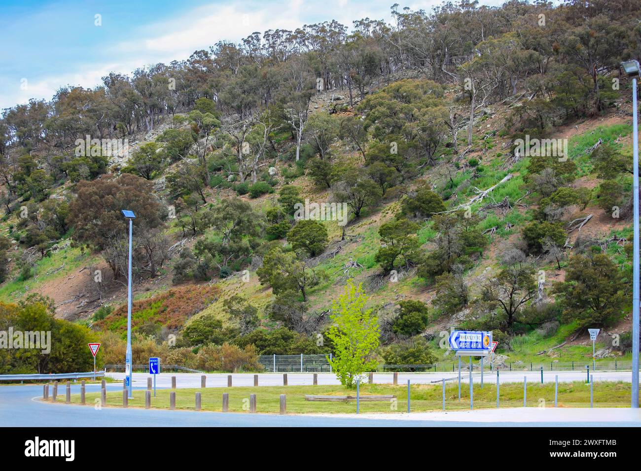 Lake George, NSW, Australia - October 21, 2009 : Kevin Wheatley VC Rest ...