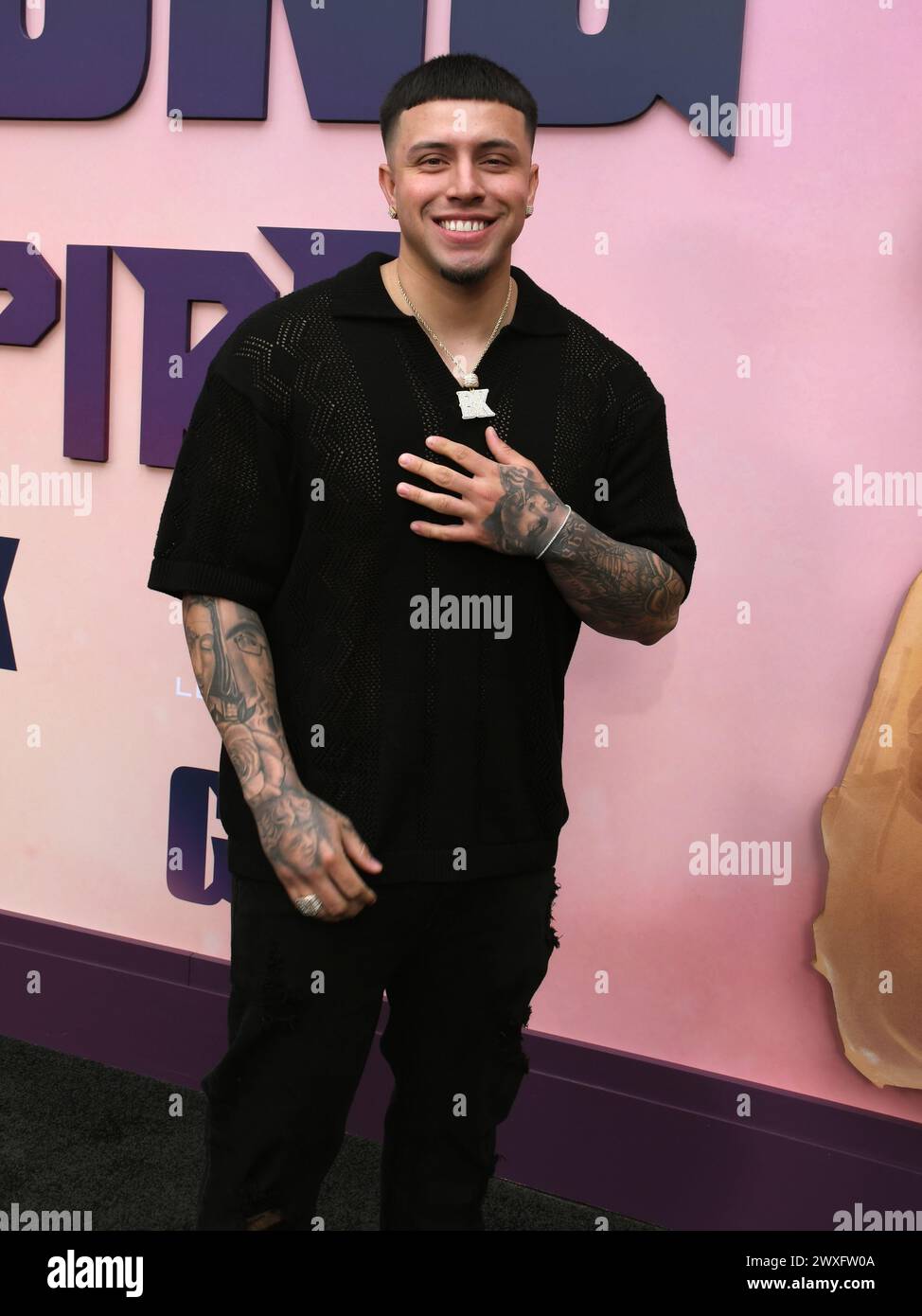 Hollywood, California, USA 25th March 2024 Bkleaan, These Foos Group ...