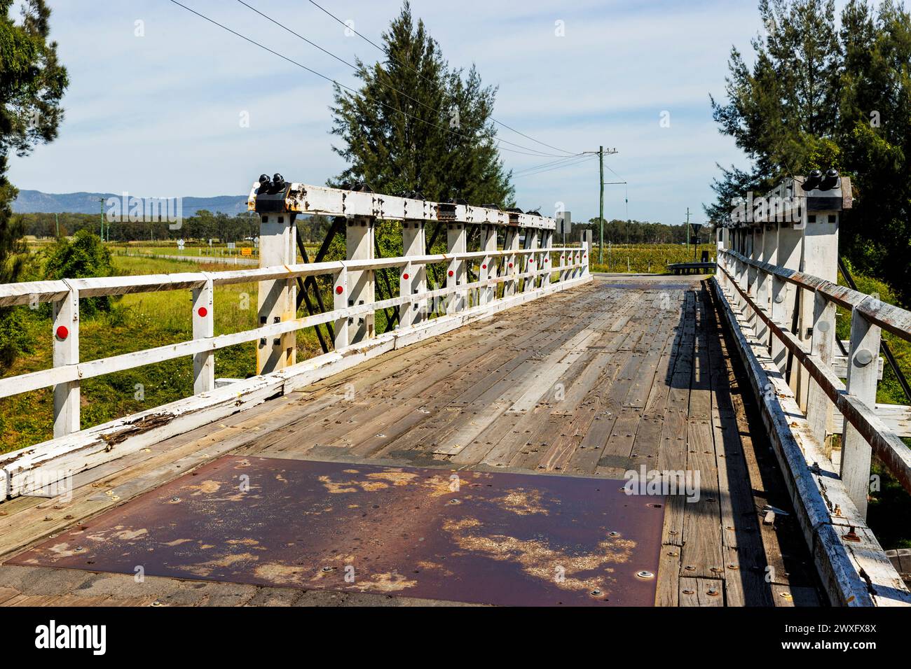 Rustic Wooden Bridge in Rural Countryside, Wednesday, March 06, 2024 ...