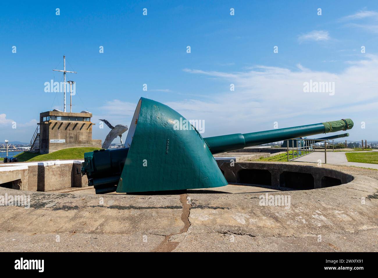 Fort Scratchley, a former coastal defence installation, is now a museum ...