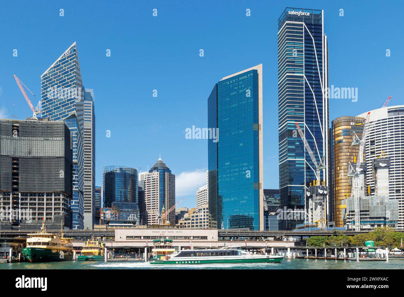 Ferry in Circular Quay, Sydney, Australia, Tuesday, March 12, 2024 ...