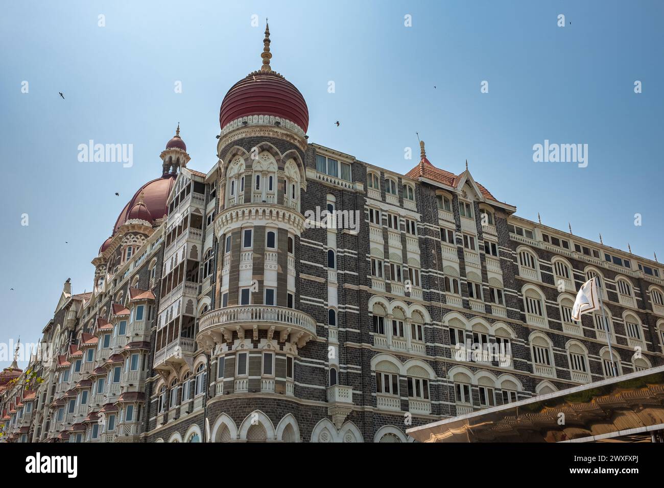 Taj Mahal hotel famous building of touristic part in Mumbai, India ...