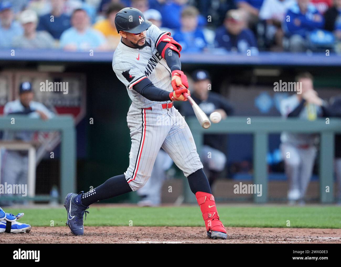 MAR 30, 2024: Minnesota Twins designated hitter Byron Buxton (25 ...