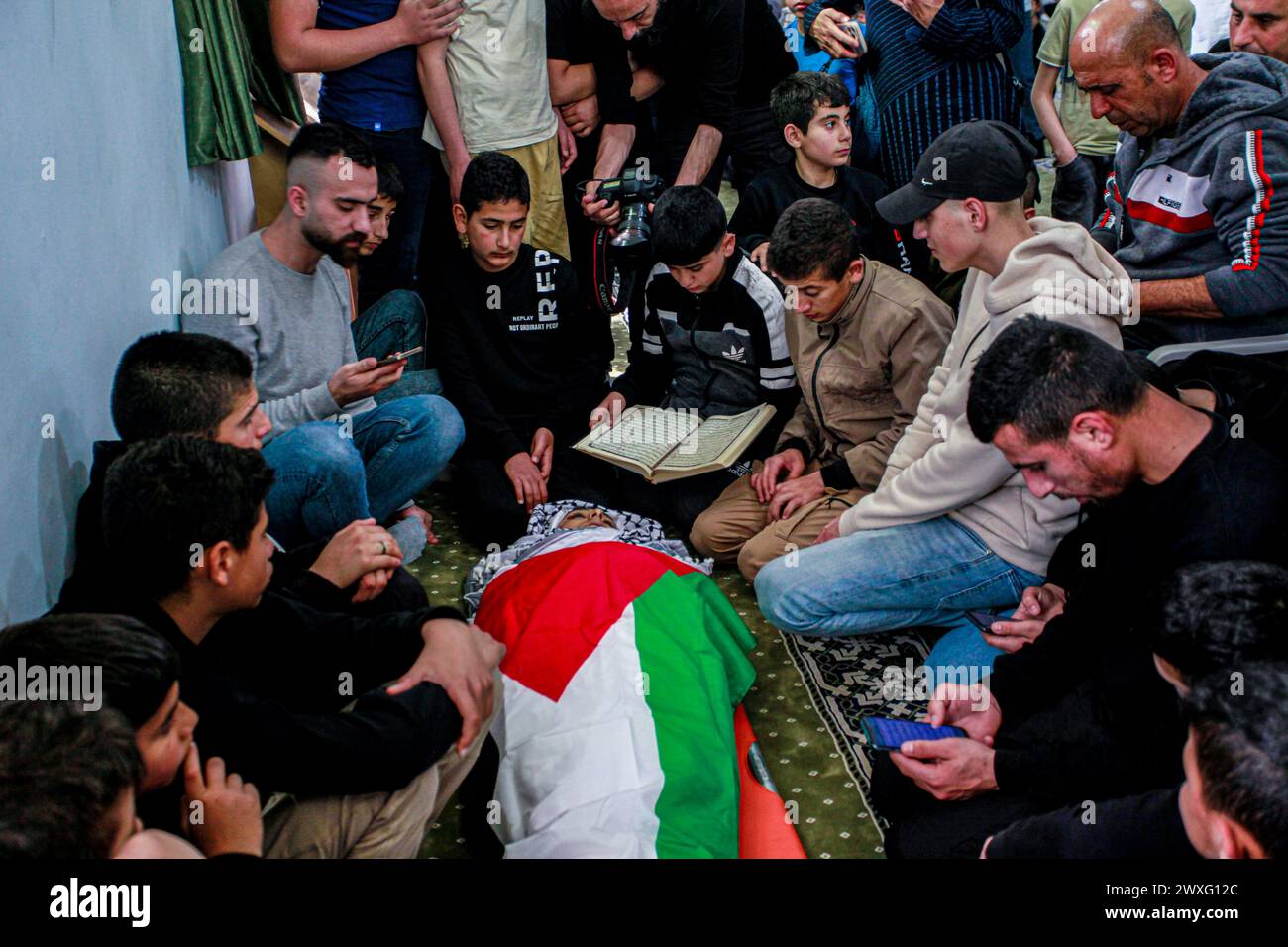 Jenin, Palestine. 30th Mar, 2024. (EDITOR'S NOTE: Image depicts death ...