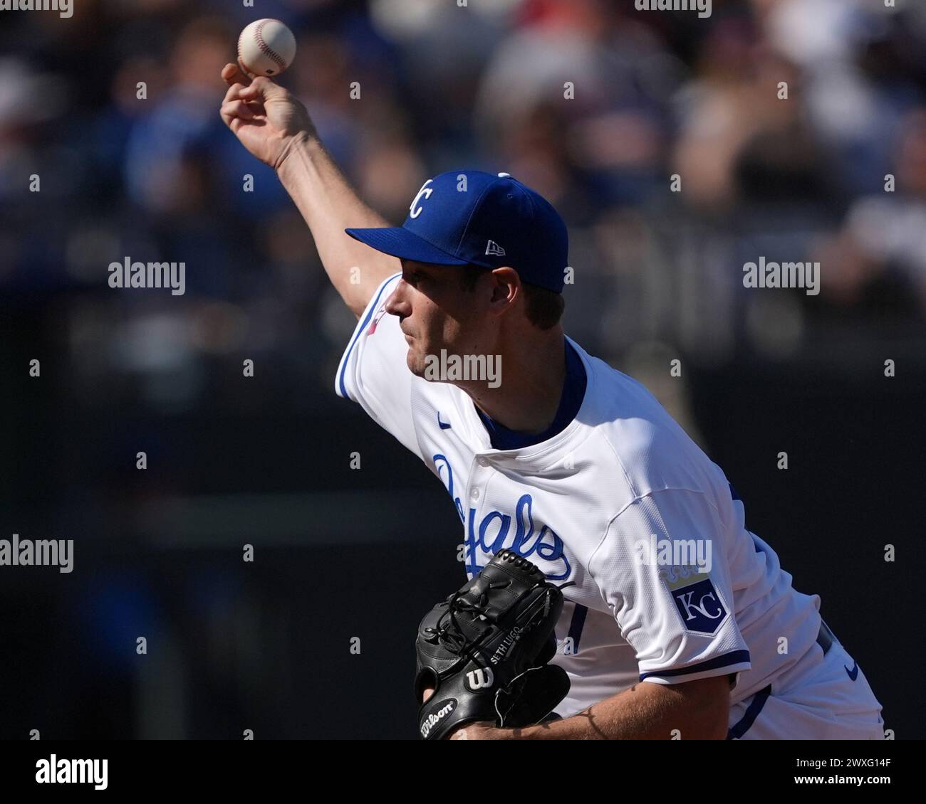 MAR 30, 2024: Kansas City Royals relief pitcher Angel Zerpa (61 ...