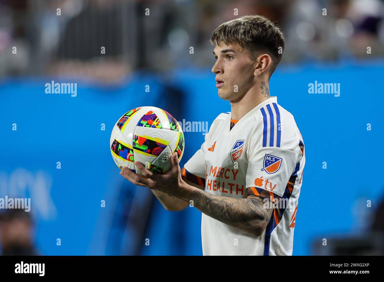 Charlotte, North Carolina, USA. 30th Mar, 2024. FC Cincinnati ...