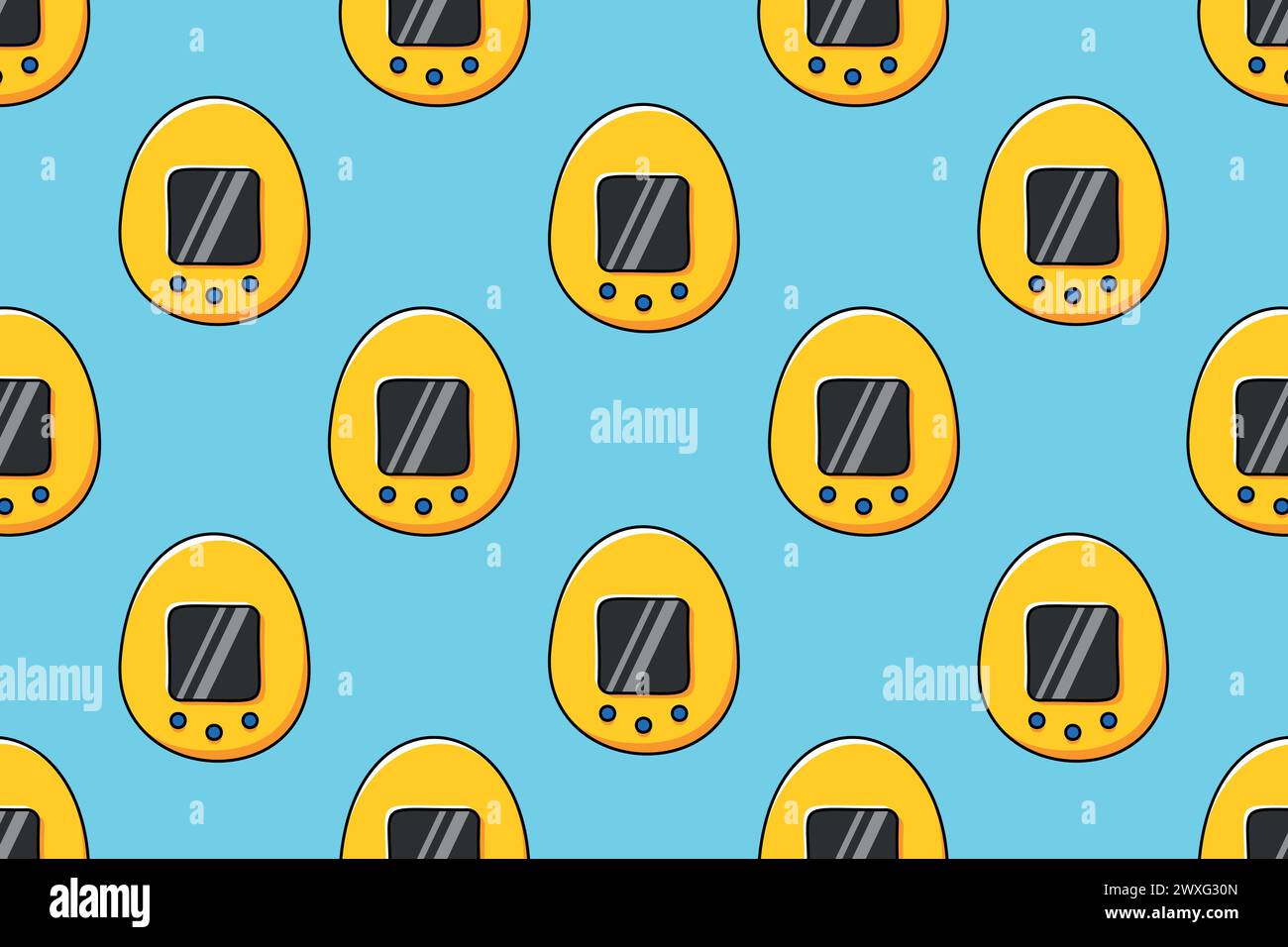 Tamagotchi Stock Vector Images - Alamy