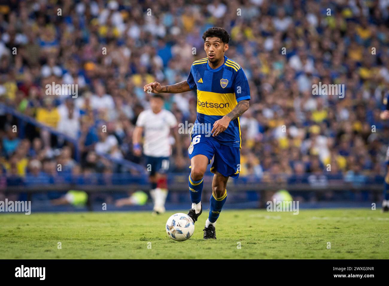 Buenos Aires, Argentina. 30th Mar, 2024. Cristian Medina of Boca ...