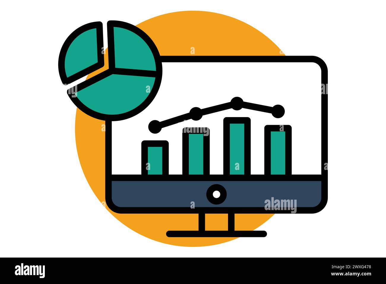 Action calculate Stock Vector Images - Alamy