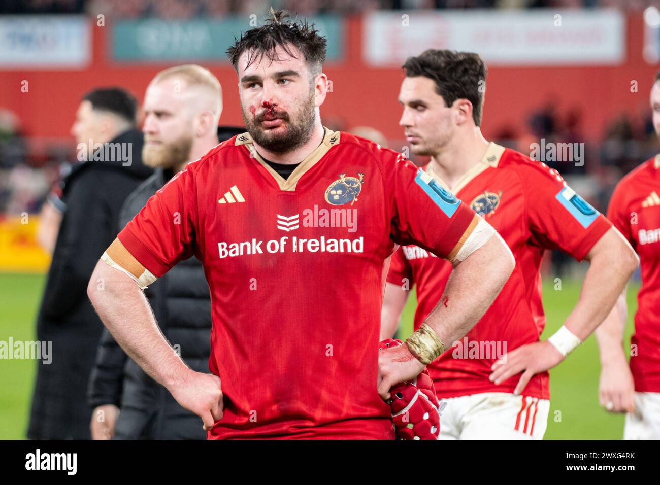 John Hodnett of Munster after the United Rugby Championship Round 13 ...