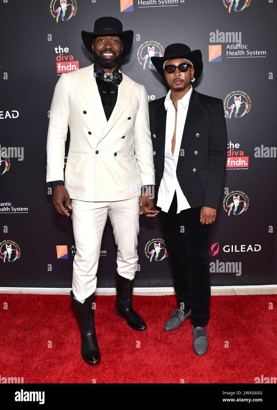 Beverly Hills, USA. 30th Mar, 2024. Elliott Cooper and Greg Mathis Jr ...