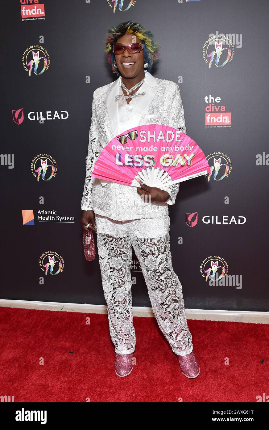 Beverly Hills, USA. 30th Mar, 2024. Big Freedia arriving to the 10th ...