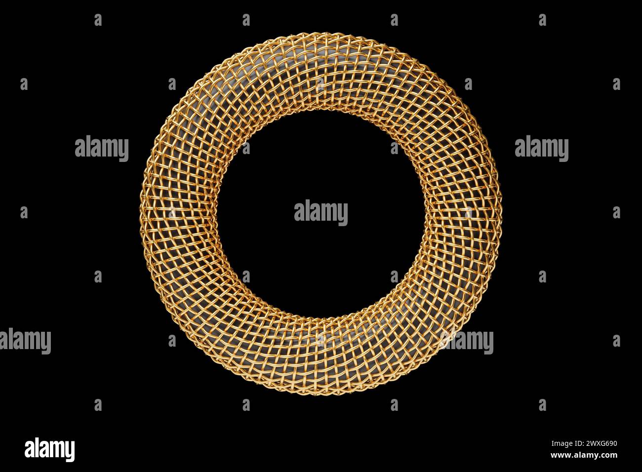 Circle 3d geometry shape technology hi-res stock photography and images - Alamy