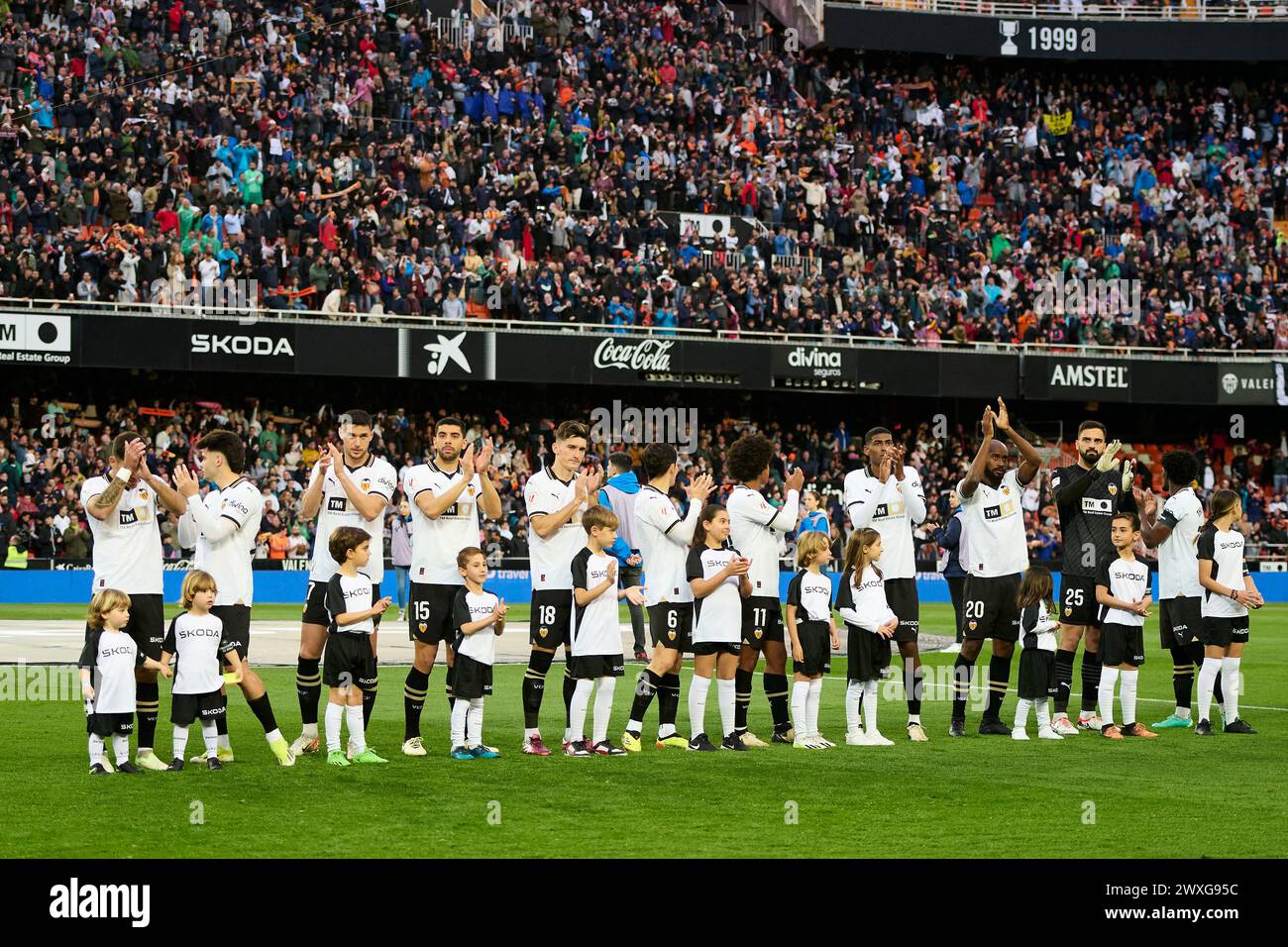 Valencia cf team hi-res stock photography and images - Alamy