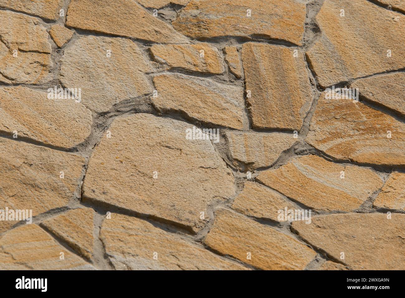 Rough brown stone texture abstract mosaic pattern floor wall rock ...