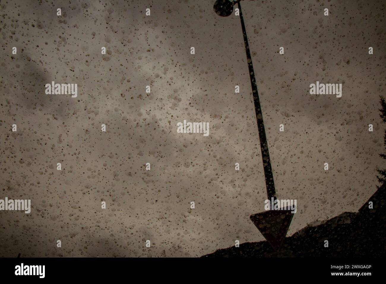 Sahara dust snow europe hi-res stock photography and images - Alamy