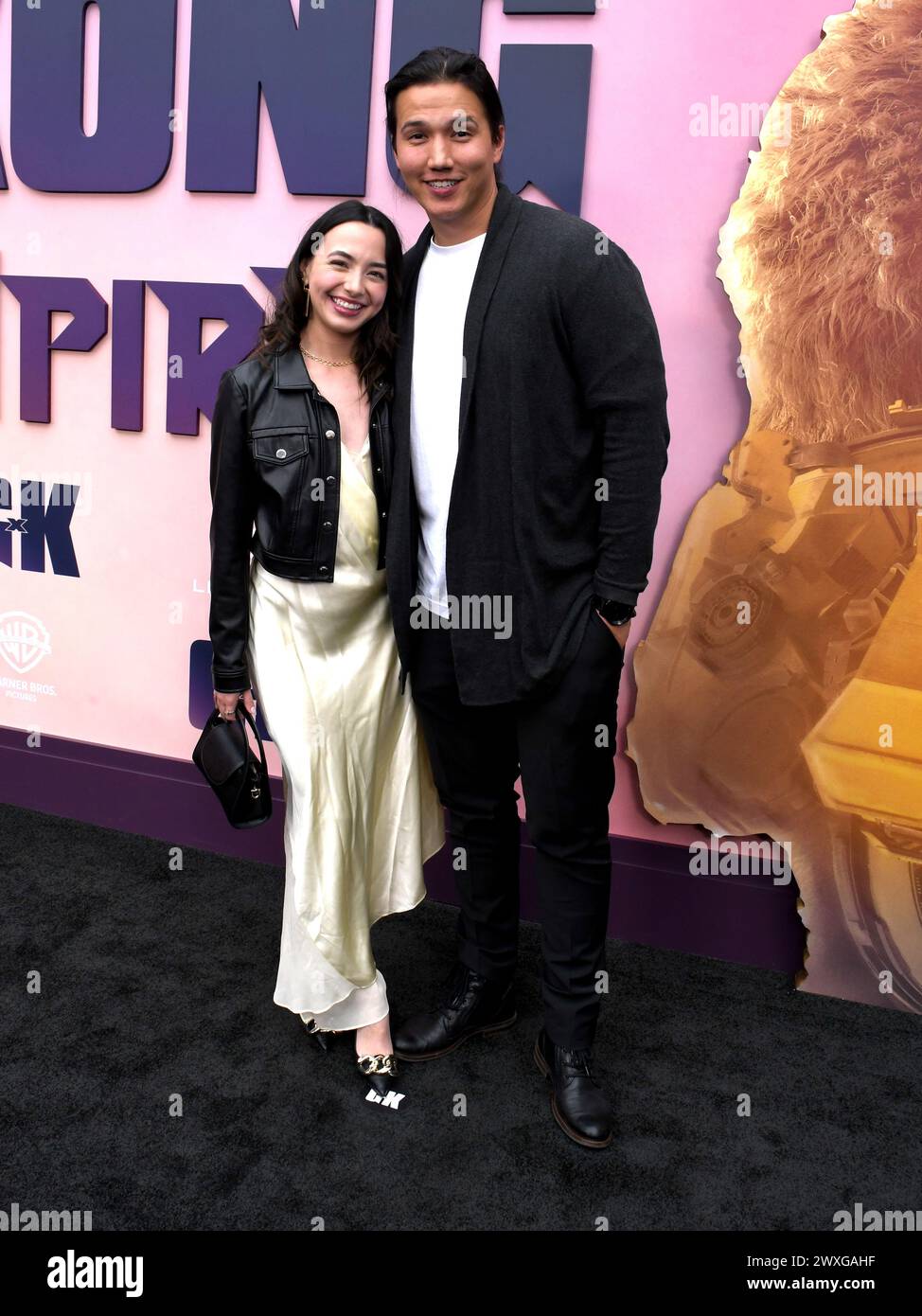 Hollywood, California, USA 25th March 2024 Aaron Burris attends Warner ...