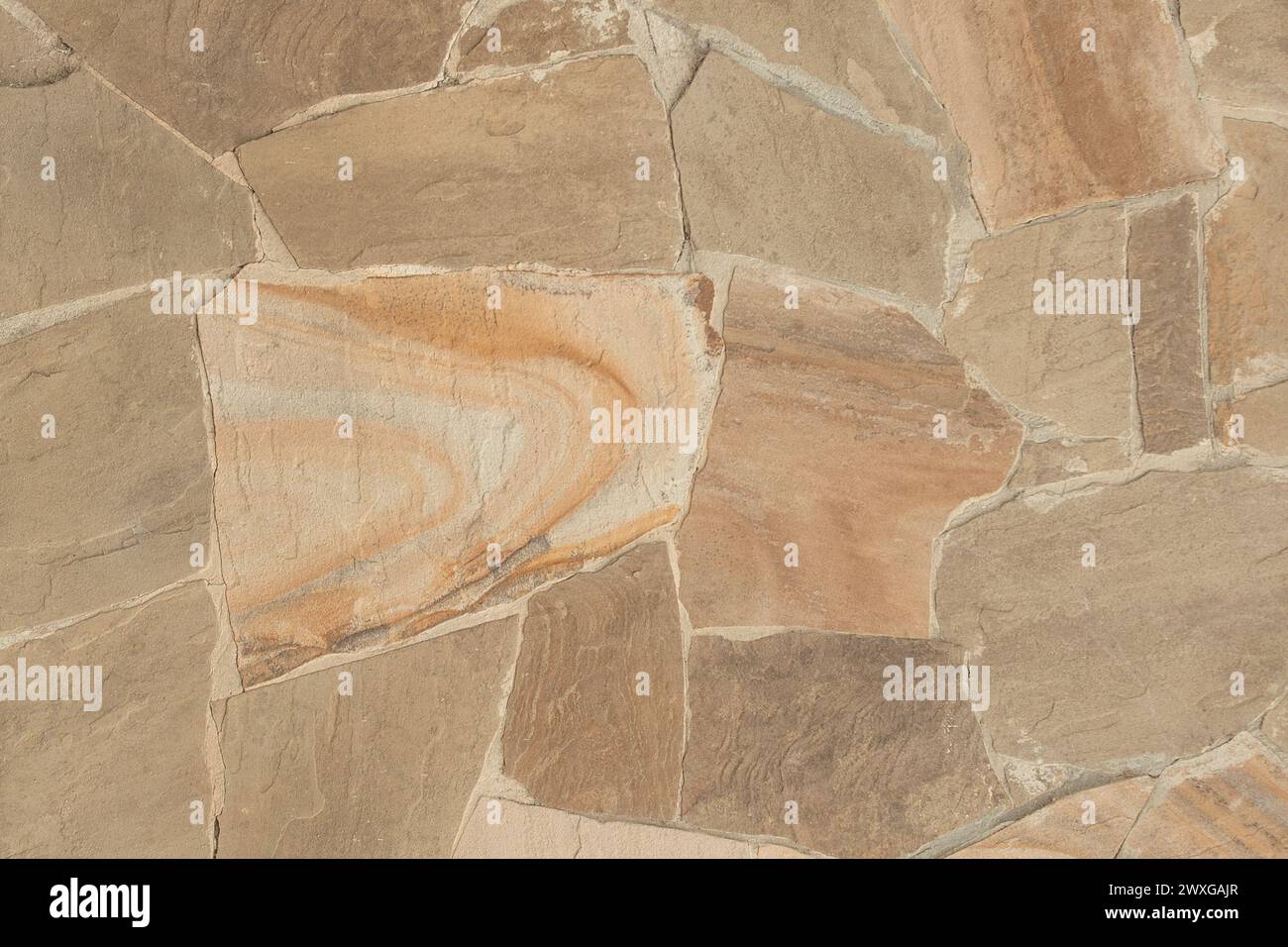 Light Brown Stone Mosaic Pattern Floor Solid Abstract Background ...