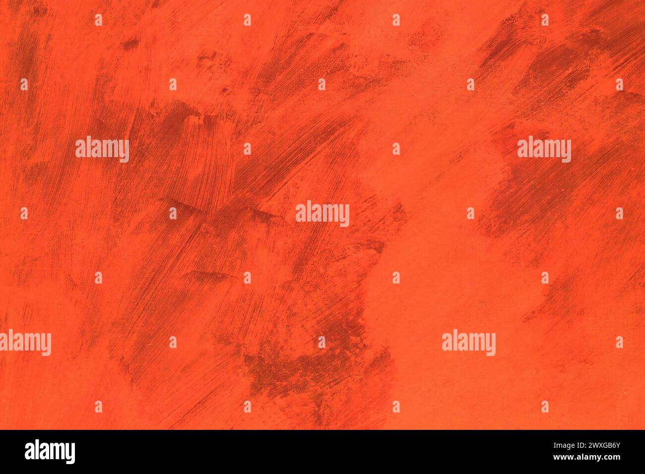 Bright Orange Abstract Pattern Paint Wall Texture Background Surface ...