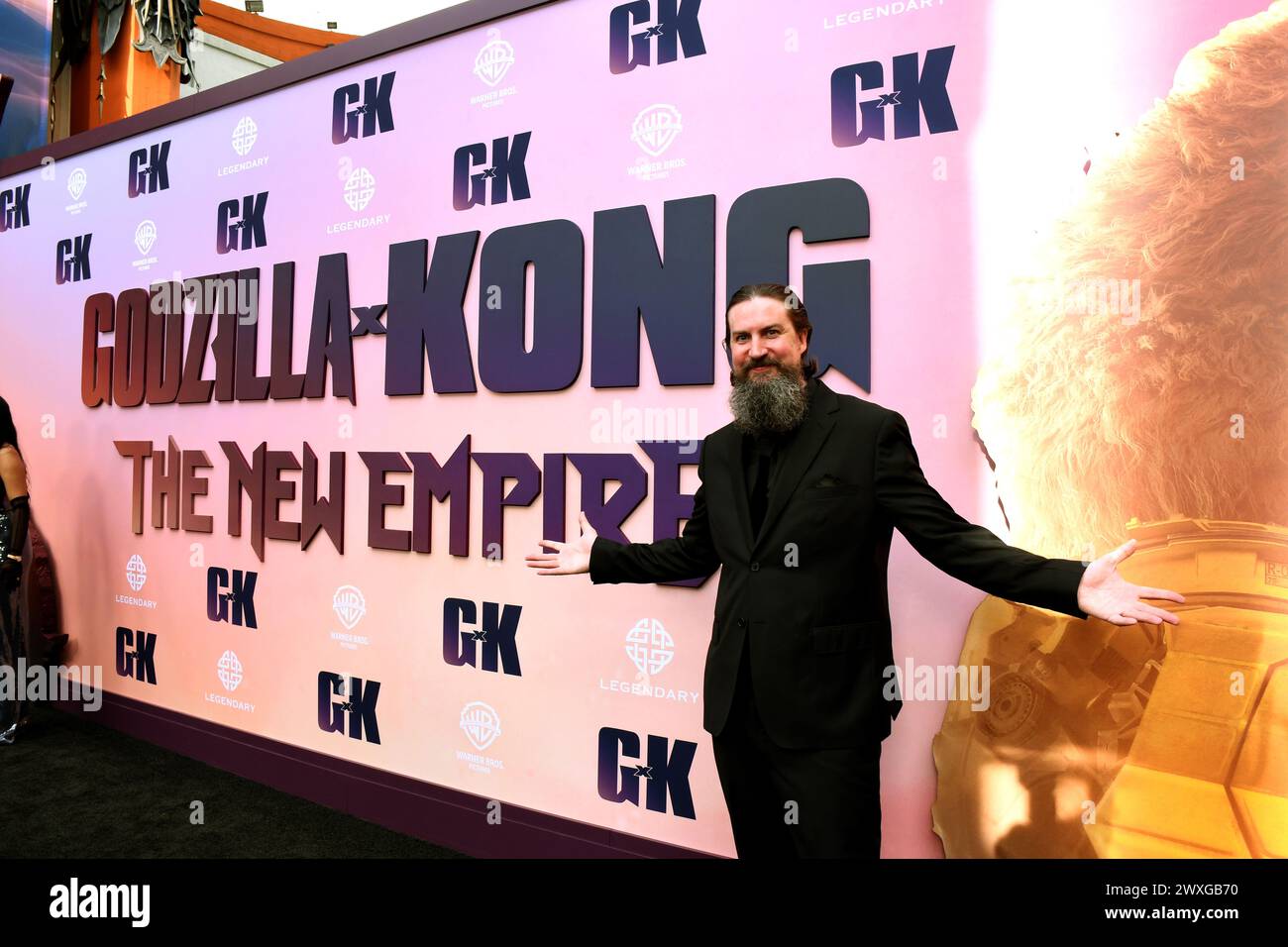 Hollywood, California, USA 25th March 2024 Director Adam Wingard ...