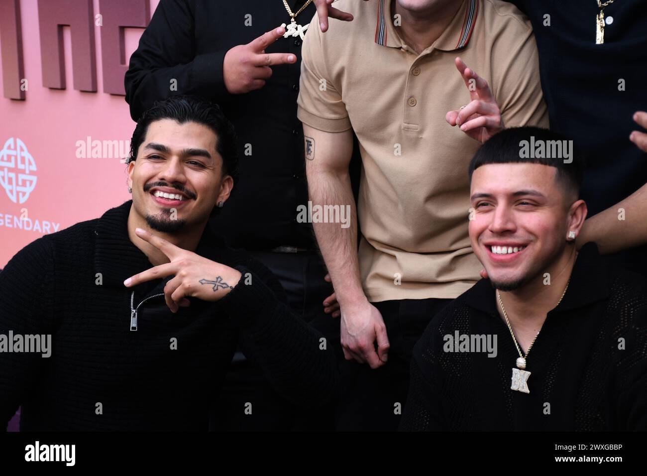 Hollywood, California, USA 25th March 2024 Dominiq Sotelo and Bkleaan ...