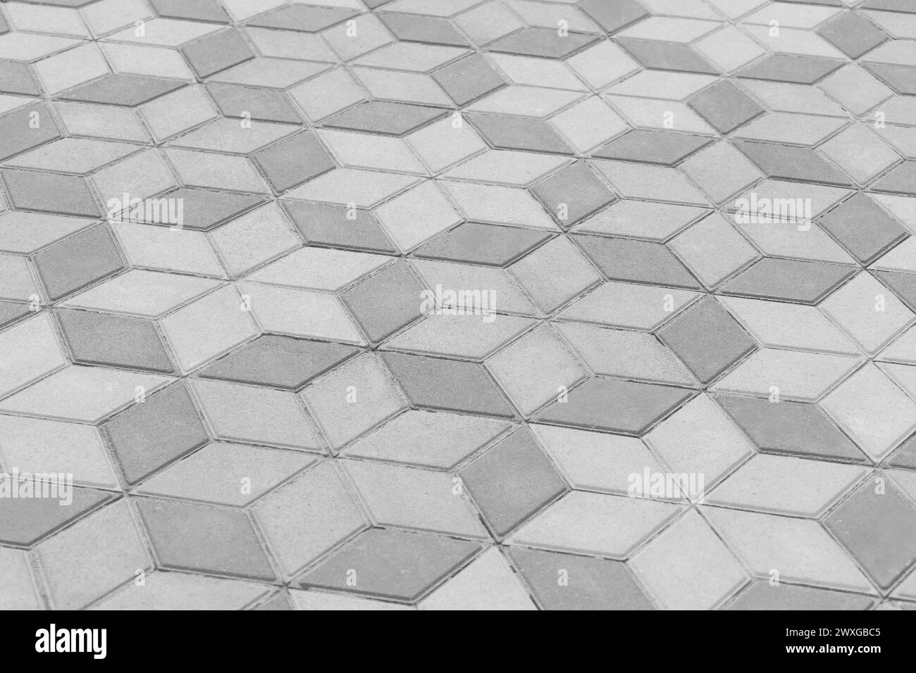 Light Grey Paving Stone Floor Tile Pattern Abstract Stars Street City ...