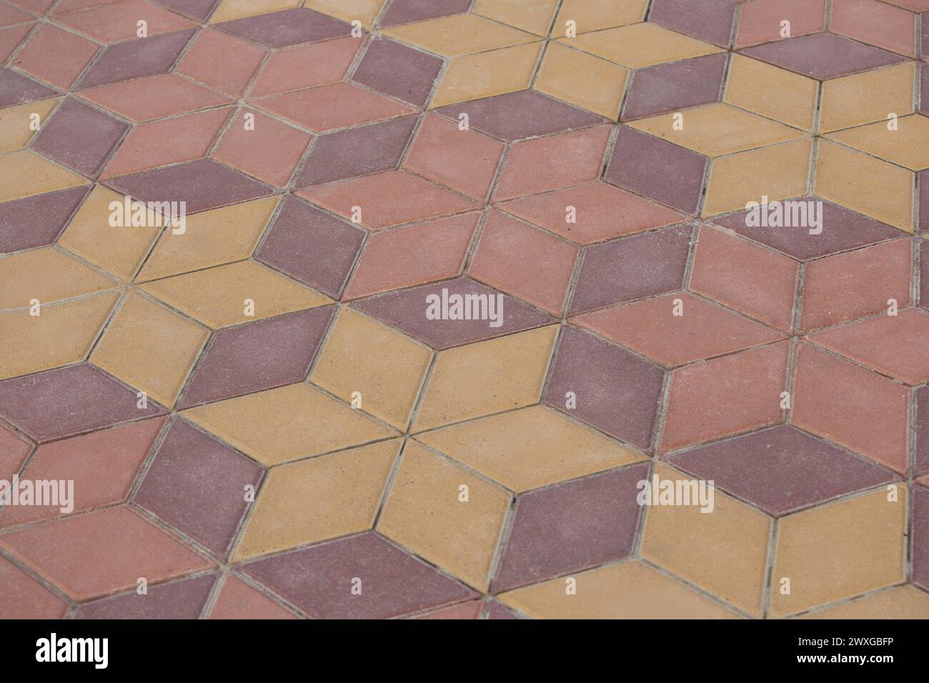Color Abstract Pattern Stone Paving Slabs Mosaic Street Design City ...