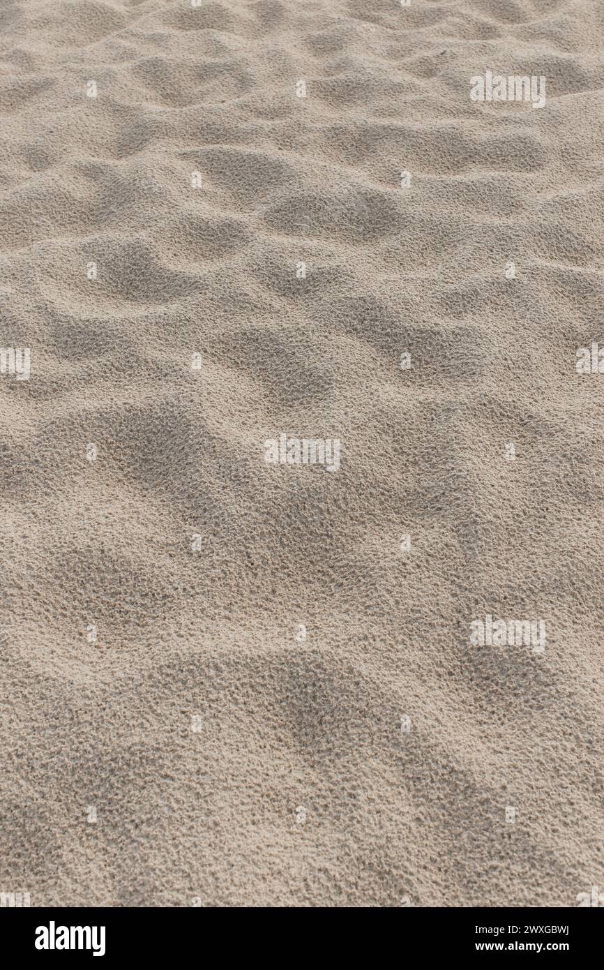 White beach sand abstract pattern nature after rain texture background ...